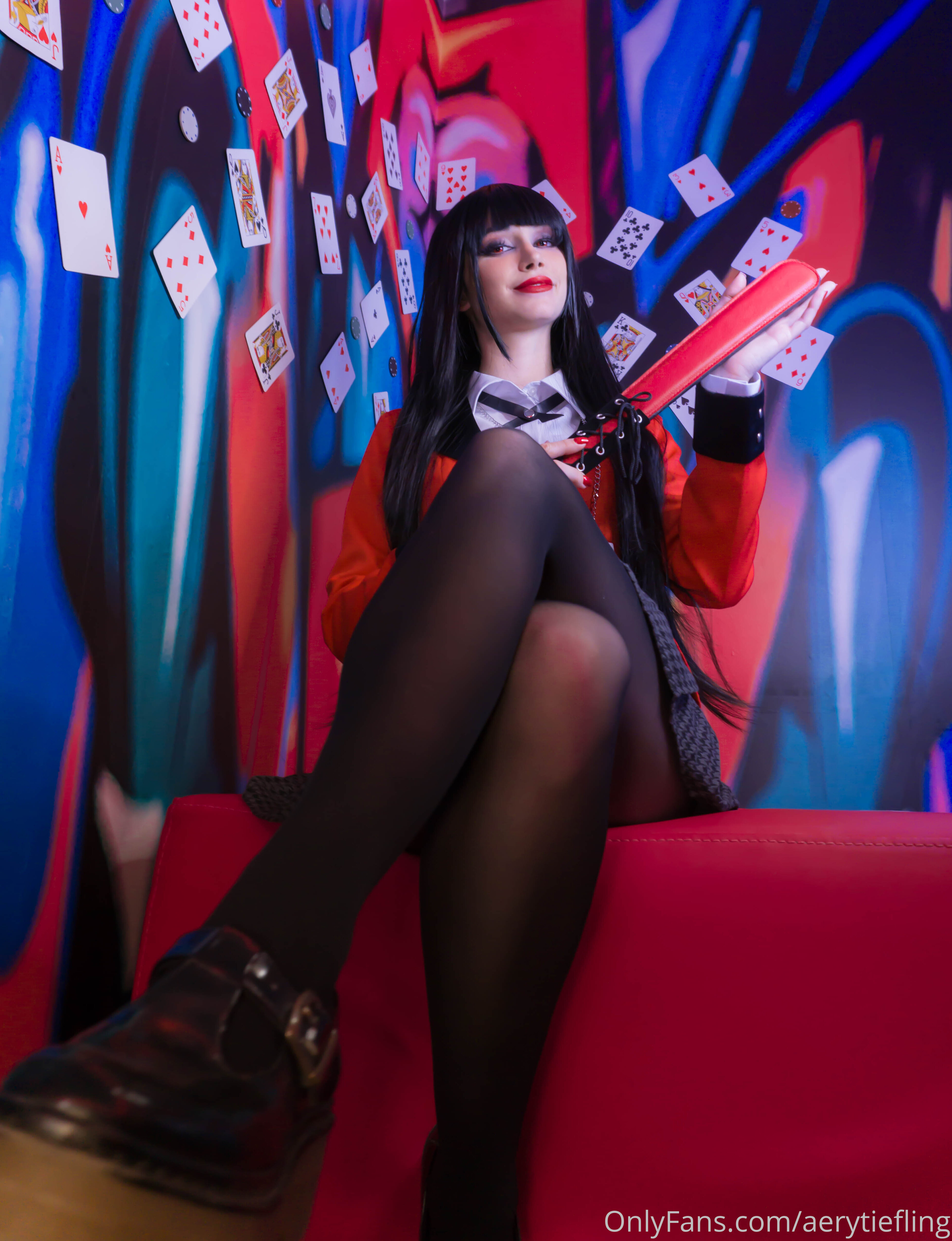 Aery Tiefling Yumeko Jabami Aery Tiefling Yumeko Jabami 2 ポルノ写真