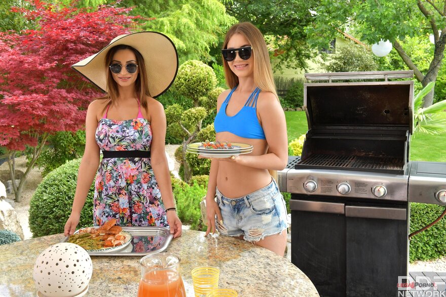 Deliciously Naughty Lesbian Bbq Alyssia Kent Mary Rock 001 Porn Pic