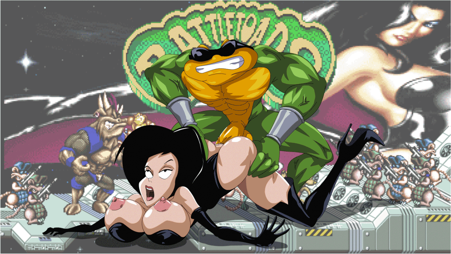 Toons Tools Cosplay And Roleplay 2 1471897 Battletoadsdarkqueeneternityrashanimated