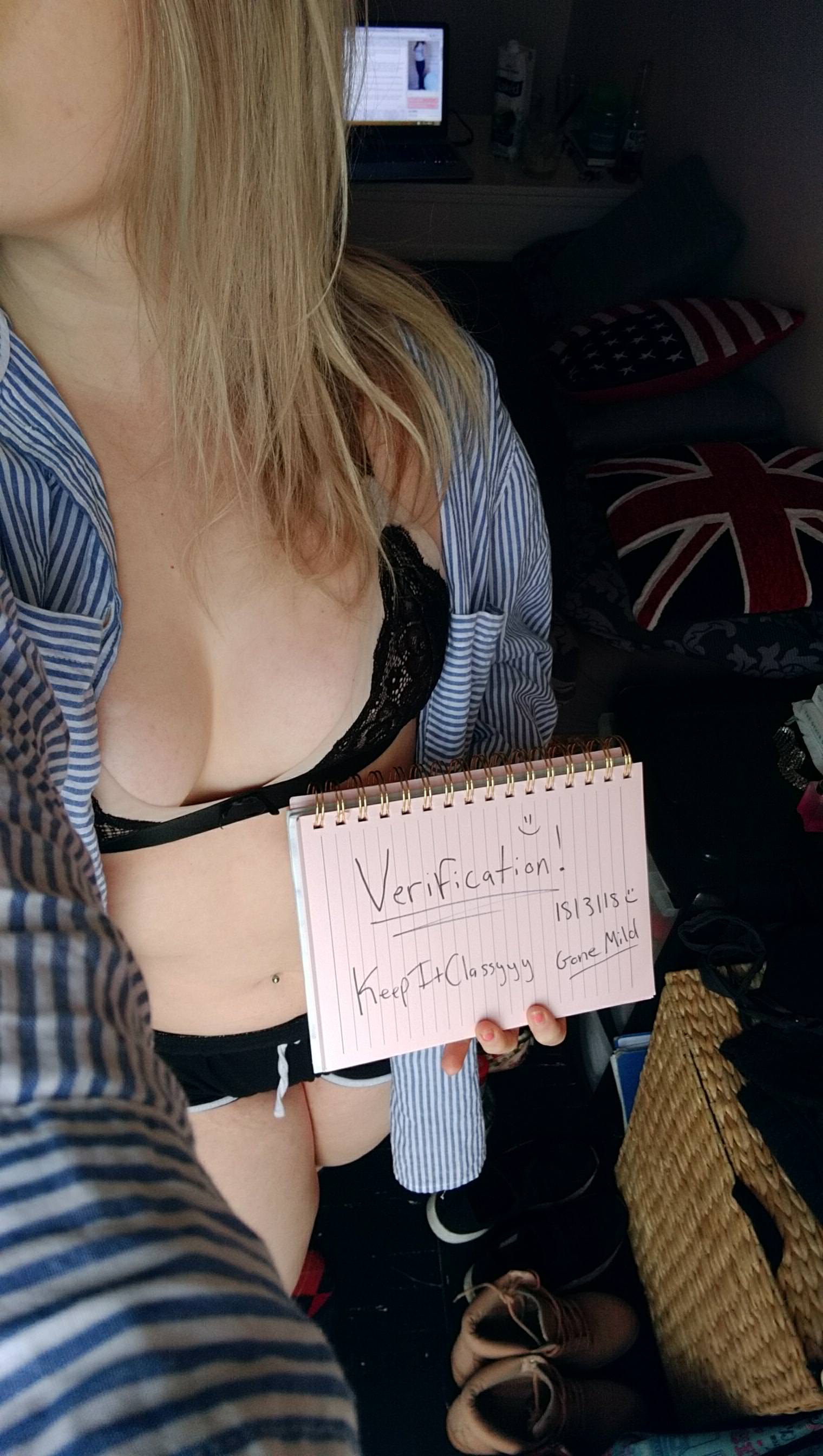 Veri[f]ication The Other Two Pictures Are In The Comments Porn