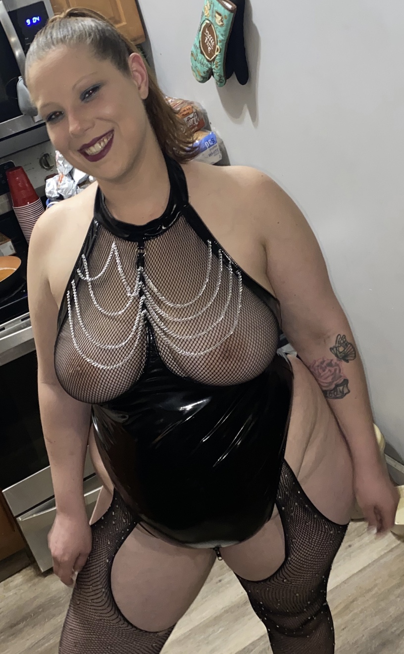 Mystic Ginger Gallery 1 Mystic Ginger In Black Leather Porno Photo