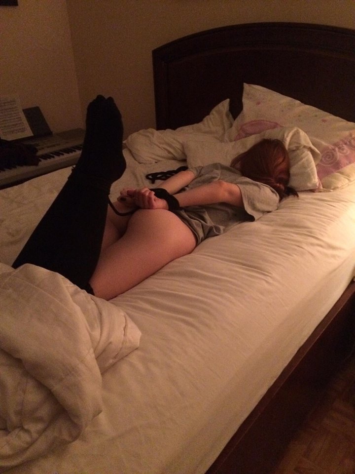 Tied Up In Bed Porn Pic Eporner