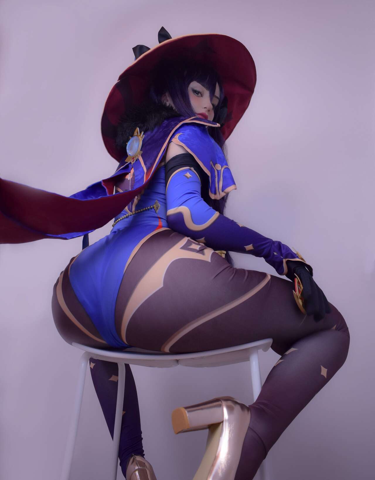 Atago Mona New Jersey And Yelan Cosplays Mona 6 Porn Pic Eporner