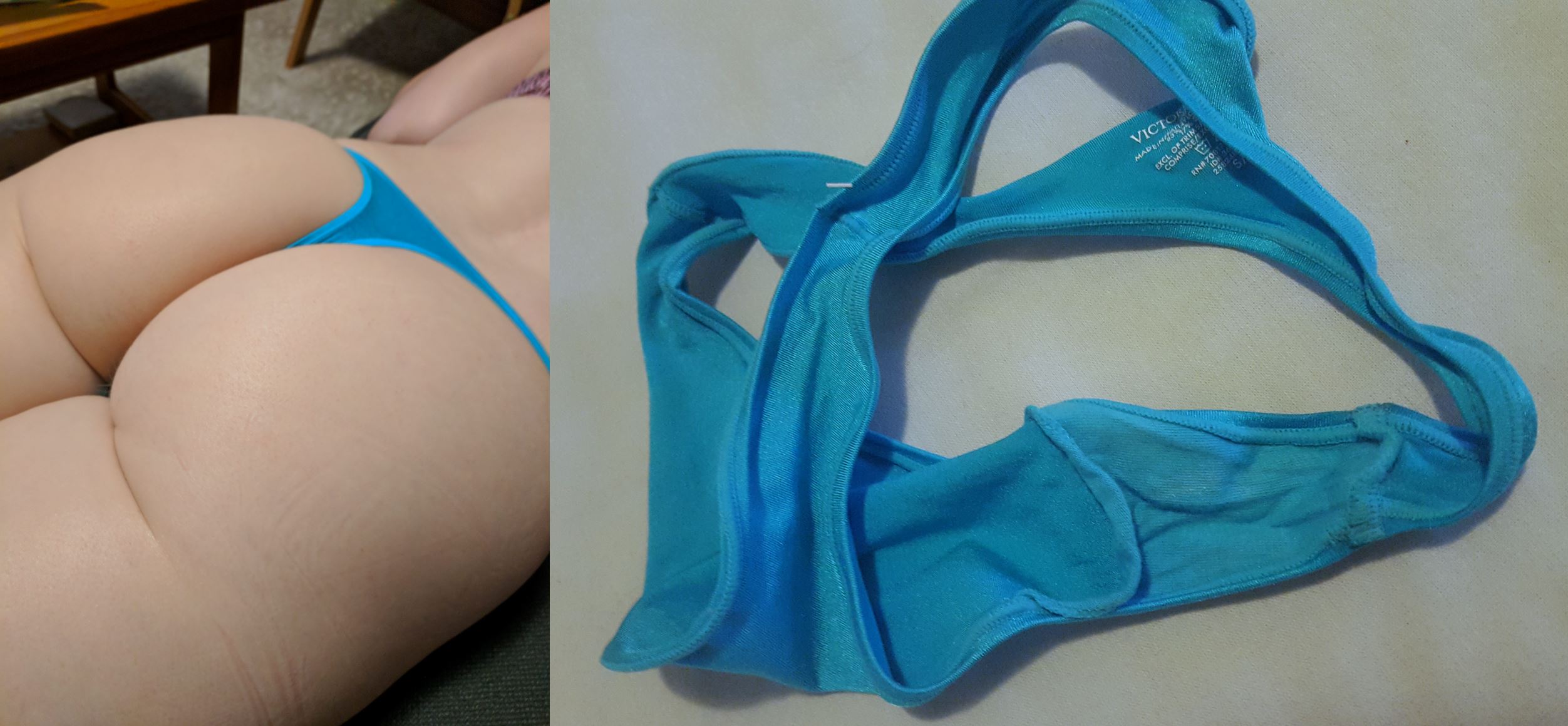Do You Prefer Her Thong Up Her Ass Or Laying On The Floor [oc] Porn
