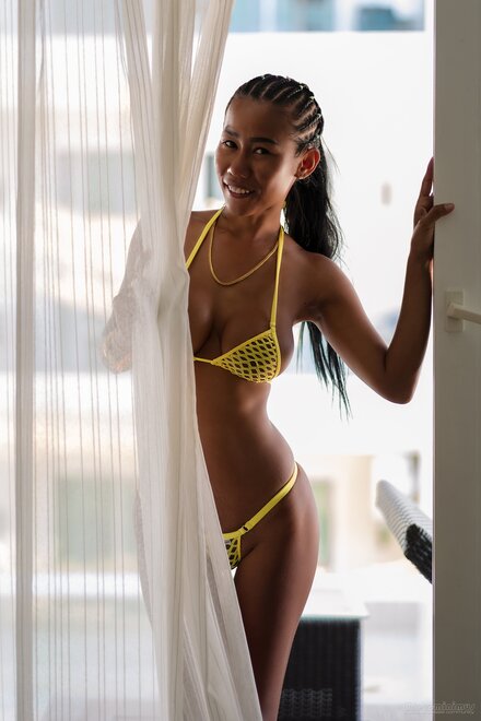 Bikini Model Anda Ai Enhanced Big Wicked Weasel Day 0008 Topaz