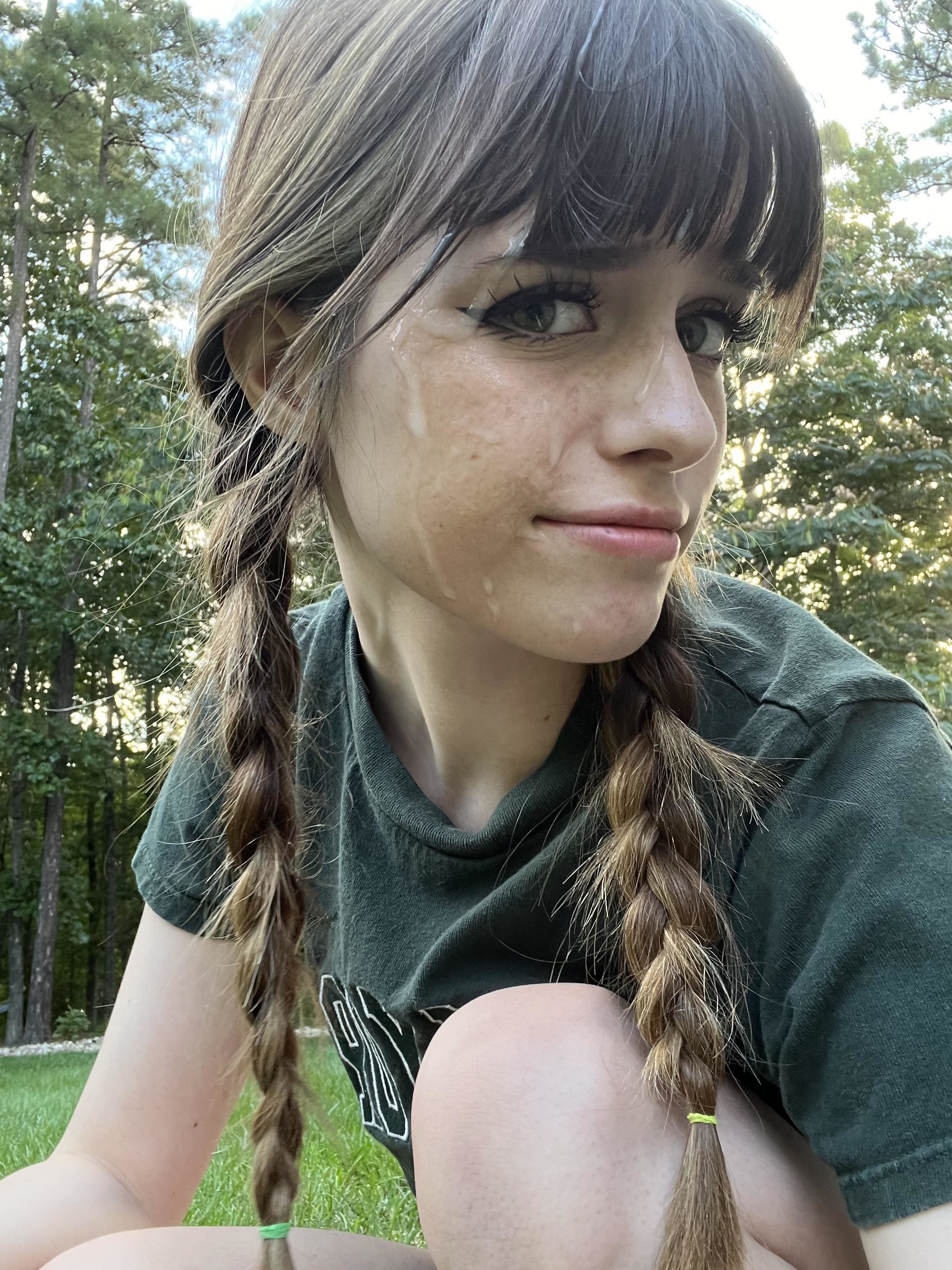 cumshots-wearing-facials-outside-is-risky-business-6pBKyB Porn Pic - EPORNER