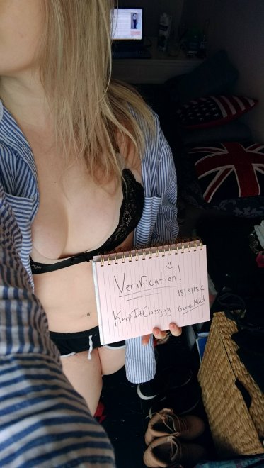 Veri[f]ication The Other Two Pictures Are In The Comments Porn